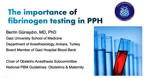Fibrinogen Testing In Obstetrics What Options Do We Have Giganode