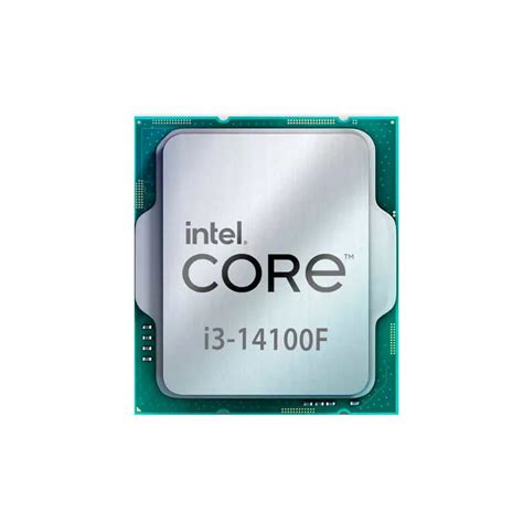 معالج Intel Core I3 14100f Tray سرعة 3 5 جيجا 4 نواة كلش زين