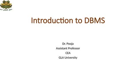 Chapter 1 Introduction To Database Management Systems Pptx
