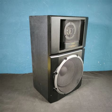Sharp Cp 302 Bk Bookshelf Speaker Passive 25w 8 Ohm 50w Max Woofer Tweater £1499 Picclick Uk
