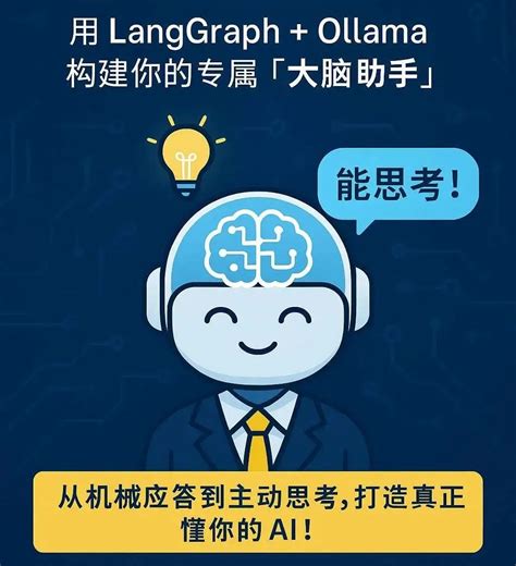零成本打造智能ai代理：用 Langgraph Ollama 构建你的专属“大脑助手”构建本地ai智能体 Langgraph