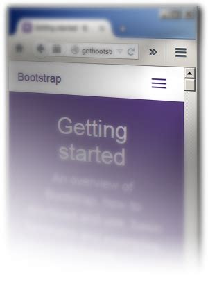 Bootstrap burger menu optimized as an icon Martin Dubé internet