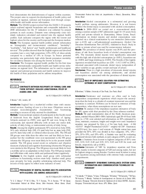 Pdf Syndromic Surveillance In Paraguay Via Ict