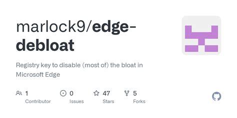 Edge Debloatreadmemd At Main · Marlock9edge Debloat · Github