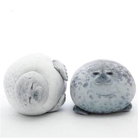 Chonky Seal Plush Pillow Starktrends