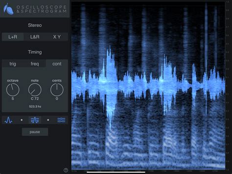 Oscilloscope And Spectrogram App Voor Iphone Ipad En Ipod Touch