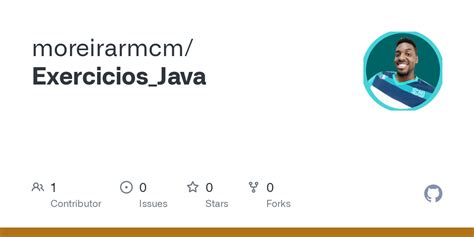 GitHub Moreirarmcm Exercicios Java