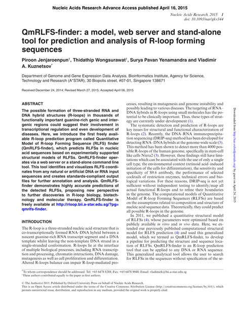 Pdf Erratum Qmrlfs Finder A Model Web Server And Stand Alone Tool