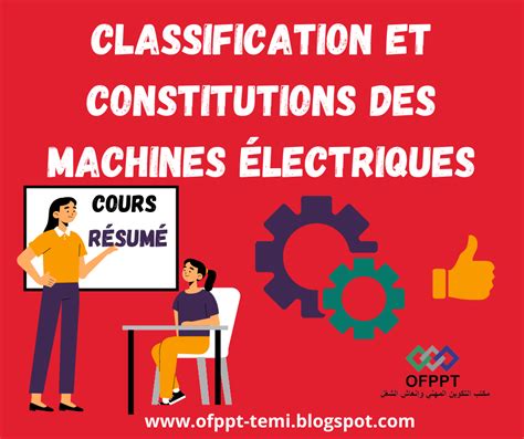 Classification Et Constitutions Des Machines électriques