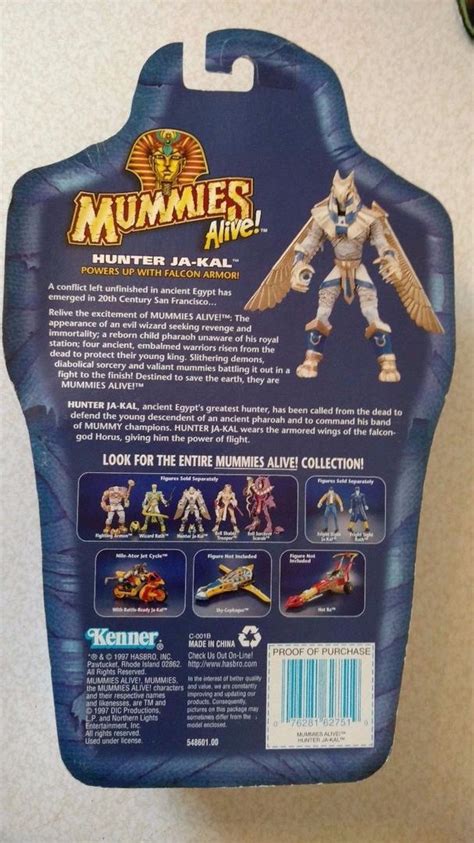 Hunter Ja Kal Mummies Alive Figure Kenner 1997 Vtg Horror Monster