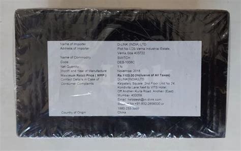 Dlink 8 Port Switch Lan Capable White At Rs 900 In Bikaner Id 2851052587462