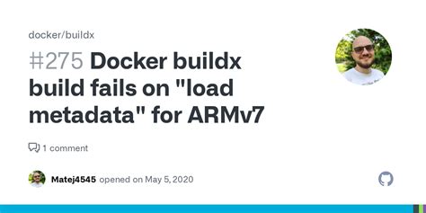 Docker Buildx Build Fails On Load Metadata For ARMv Issue Docker Buildx GitHub