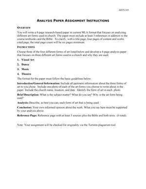 Art Analysis Worksheet Assignment Instructions ART ANALYSIS WORKSHEET ASSIGNMENT INSTRUCTIONS