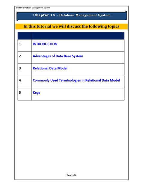 Database Management System Pdf Databases Relational Model