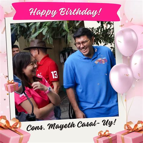 Atty Happy Happy Birthday Councilor Mayeth Casal Uy 💖 Facebook