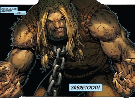 Sabretooth X Men Tegneserier