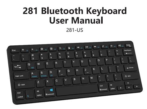 TaIYanG Bluetooth Keyboard User Manual