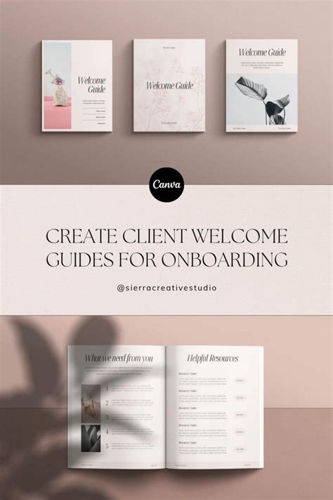 Client Welcome Packet Template Aesthetic Canva Template New Client Welcome Guide Template