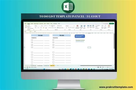 TO DO LIST Template In Excel 3 Layout Free Download High Quality Excel PDF Word Templates