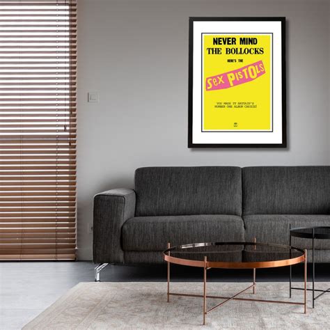 Sex Pistols Framed Band Poster The Dens