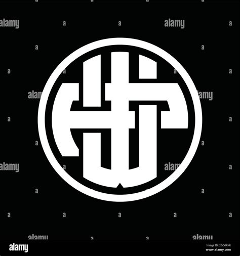 Wp Logo Monogram With Overlapping Style Vintage Design Template Stock Vector Image And Art Alamy