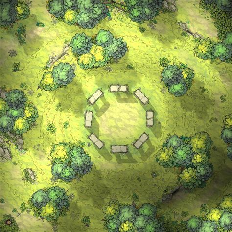 The Circle Of Thunder Dungeon Map