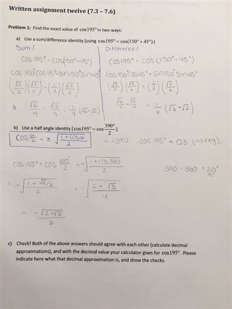 Solved Written Assignment Twelve 73 76 Problem 1 Find