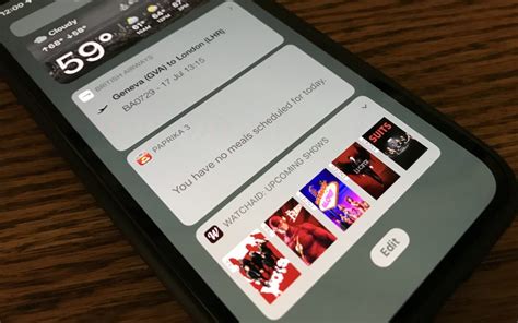 remove old style today view widgets from your iphone