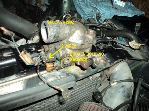 Water Temp Sensor Electrical The Classic Zcar Club