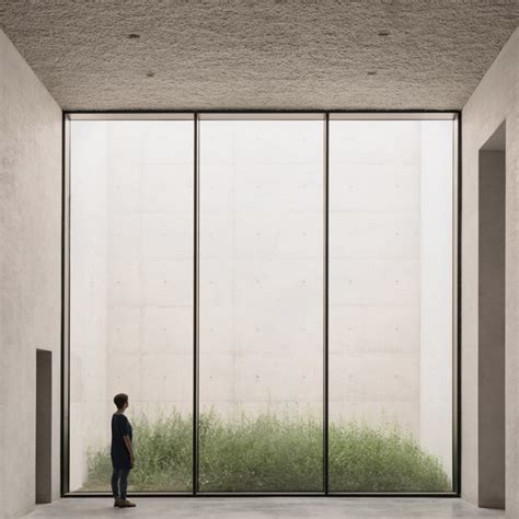 Iron Coloured Concrete Crematorium In Belgium