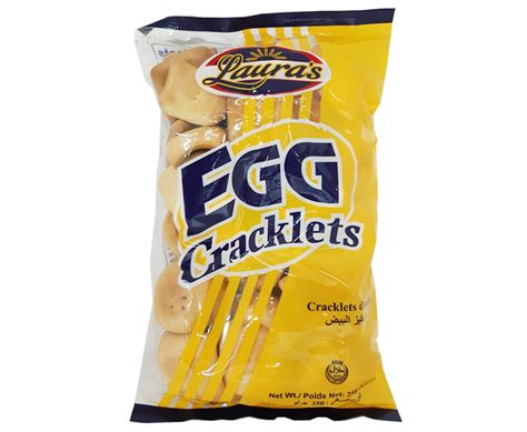 Lauras Egg Cracklets 250g 882 Oz