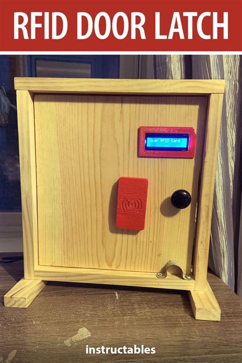 Creating A Rfid Door Latch With Arduino Электронная схема