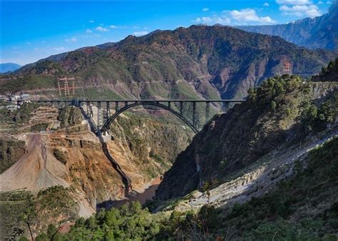 Chenab Rail Bridge Indias Engineering Marvel Soaring Above The Chenab River Nativeplanet