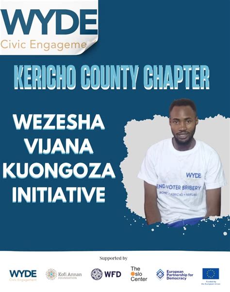 Victor K Kirui On Linkedin Meet The Third Member Of Our Wezesha