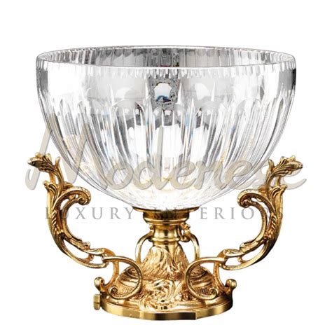 Gorgeous Crystal Bowl Artistic Luxury