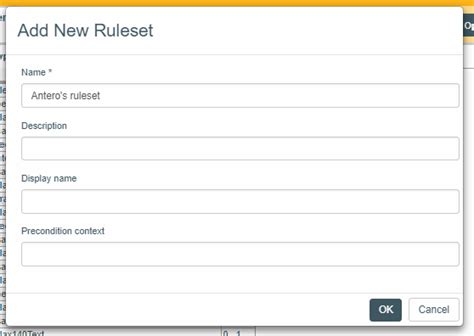 A Basics 1 Creating A Project Adding Validation Rule