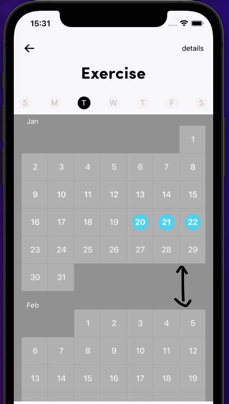 Change Height Between Month React Native Calendar Stack Overflow