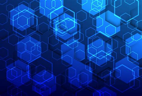 hexagon pattern hi tech innovative concept design background 13155450 ...