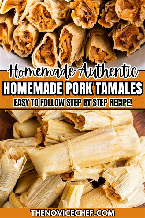 Homemade Tamales Recipe How To Make Tamales Step By Step