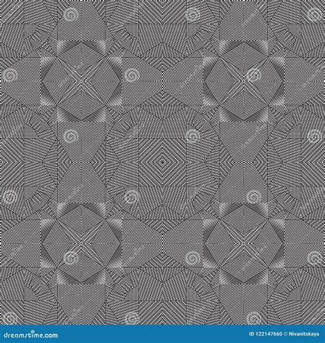 Linear Seamless Pattern Guilloche Abstract Linear Background Stock Vector Illustration Of