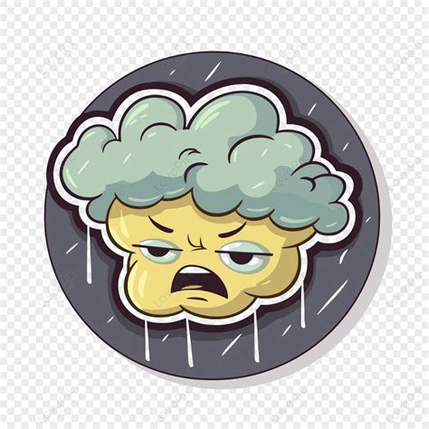 面對雨臉卡通矢量插畫 Diseo 插畫插畫 卡通片eps圖案素材免費下載，可愛卡通圖片，尺寸4267 × 4267px Lovepik