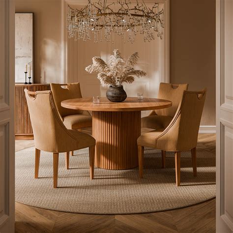 Ruby Single Pedestal Table Ccf