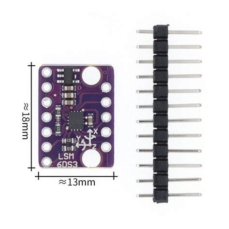 【happy One】gy Lsm6ds3 Lsm6ds3 Gyro Embedded Digital Temperature Sensor