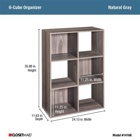 Closetmaid Cubeicals Cube Storage Shelf Organizer Bookshelf 49 Off