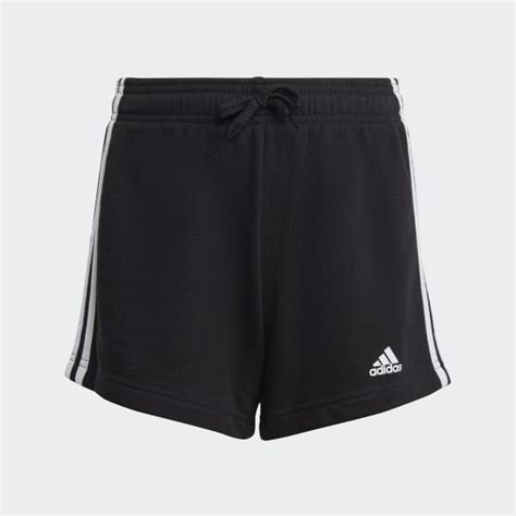 Adidas Essentials 3 Stripes Shorts Black Adidas Australia