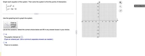 solved graph each equation of the system then solve the