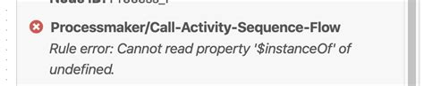 Call Activity Sequence Flow Rule Error Issue ProcessMaker Modeler GitHub