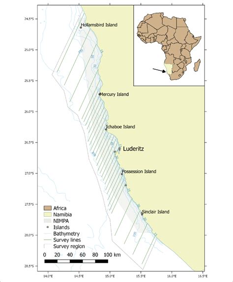 Systematic Parallel Line Transect Survey Design Of The Namibian