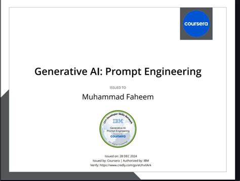 muhammad faheem on linkedin promptengineering ai nlp lifelonglearning